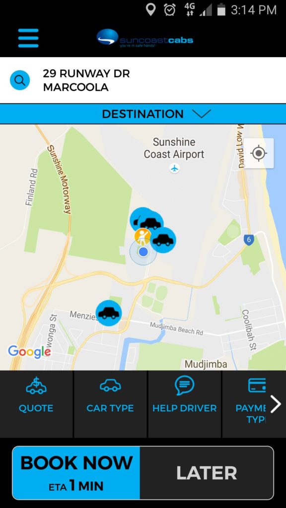 Apps - Suncoast Cabs